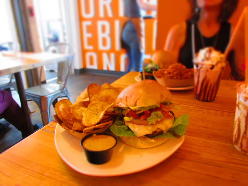 Beautiful Burgers At Big Orange Midtown - Our Changing Lives
