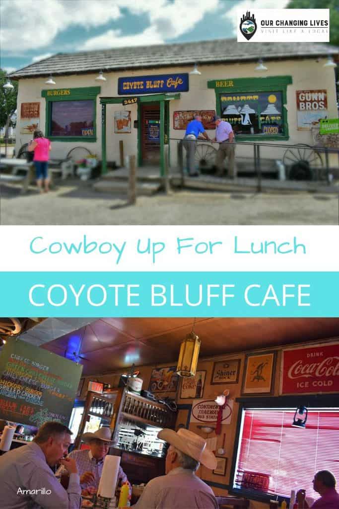 Coyote Bluff Cafe - Cowboy Up For Lunch - Our Changing Lives